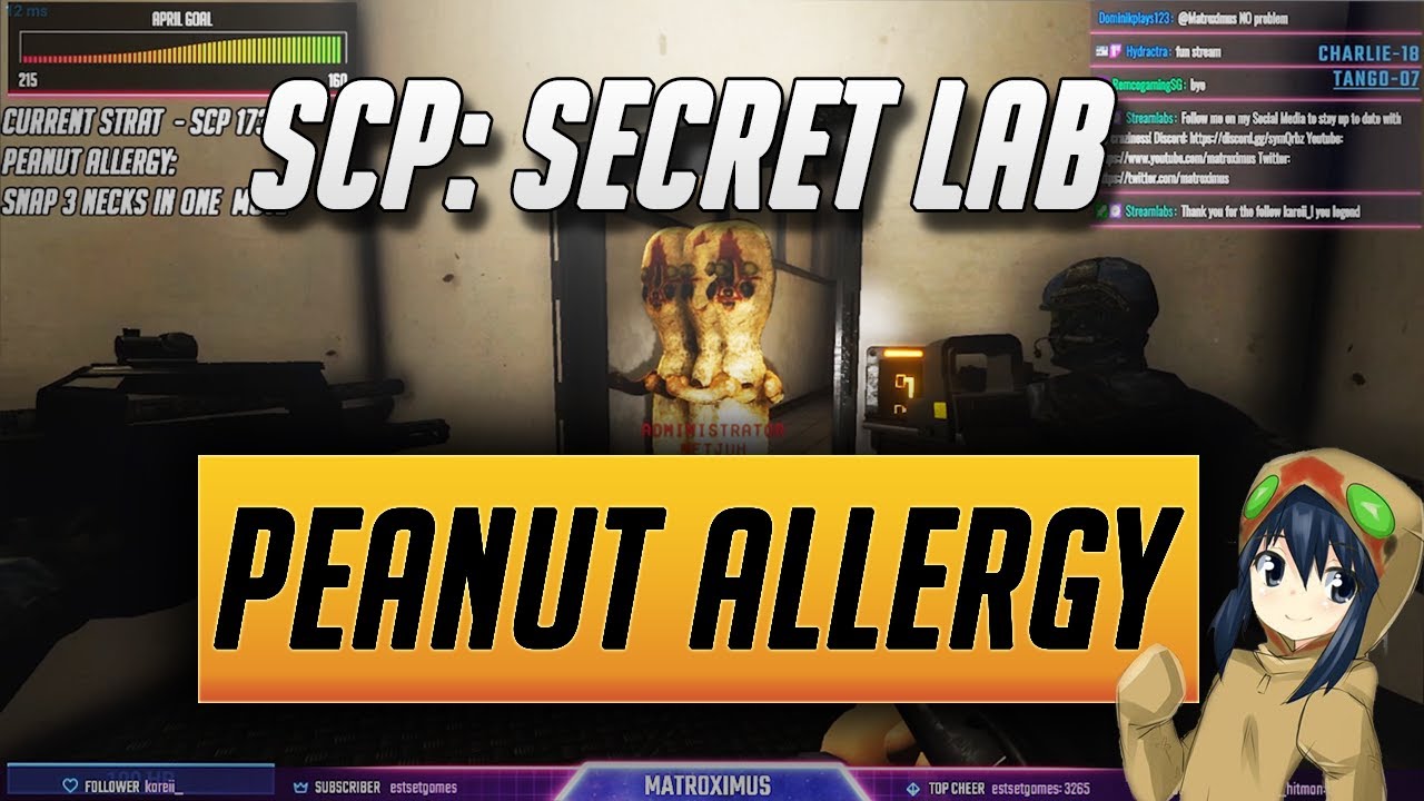SCP:SL "Peanut Allergy" - Stream Funtage - YouTube