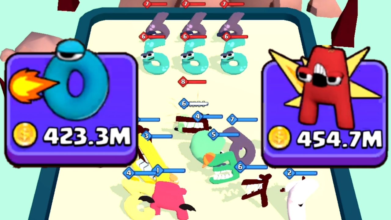 Alphabet Lore + Number Lore - Merge Alphabet: Monster Fusion Part 4 ...