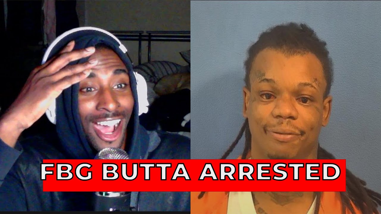 FBG Butta Smokes the curb running from the police - YouTube