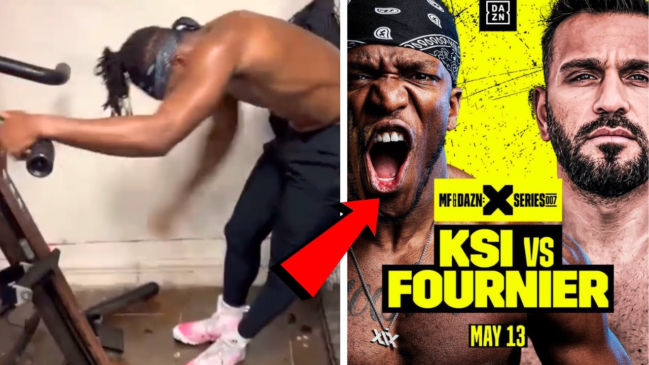 KSI INTENSE Training Ahead of Joe Fournier Fight - YouTube