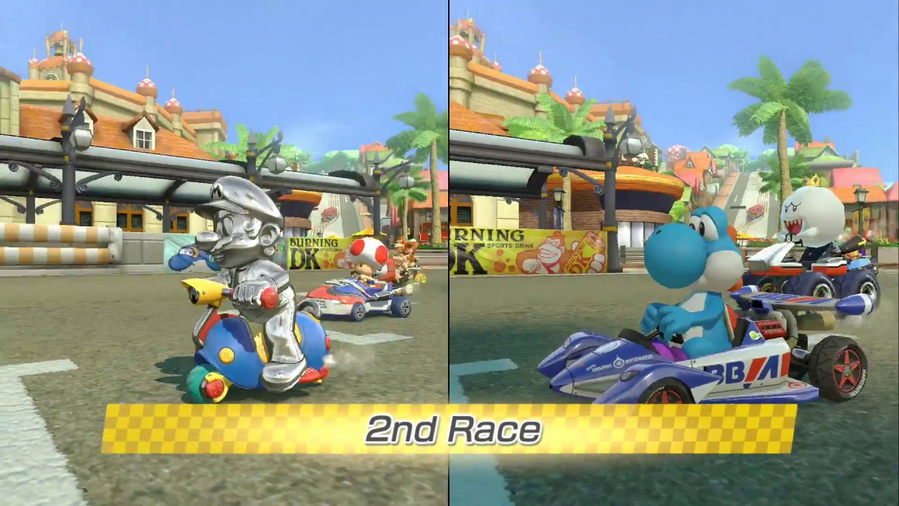 MK8 Deluxe Flower Cup - YouTube