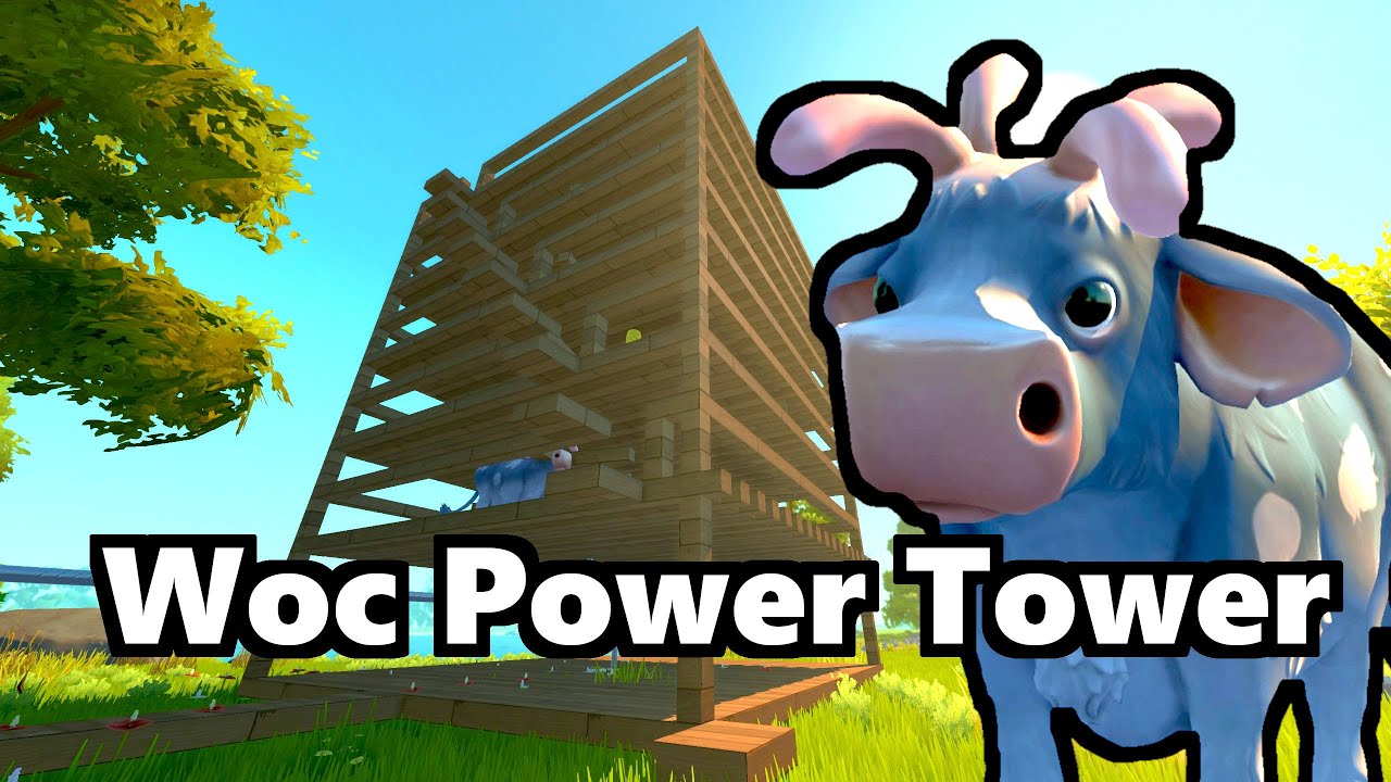 Woc Power Tower - Gate | Scrap Mechanic - YouTube