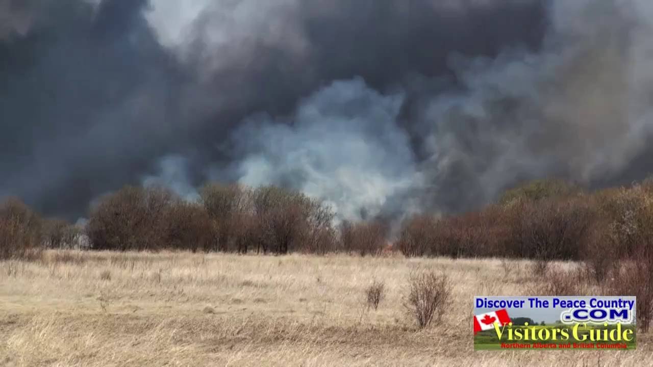 2010 Report - Fire Breaks Out in the County of Grande Prairie - YouTube