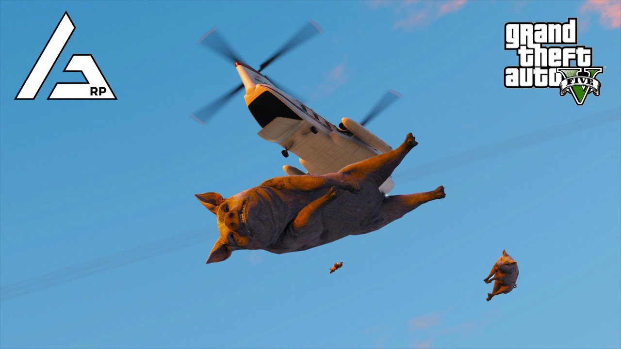 GTA 5 Roleplay - ARP - #362 - Pigs CAN Fly!! - YouTube