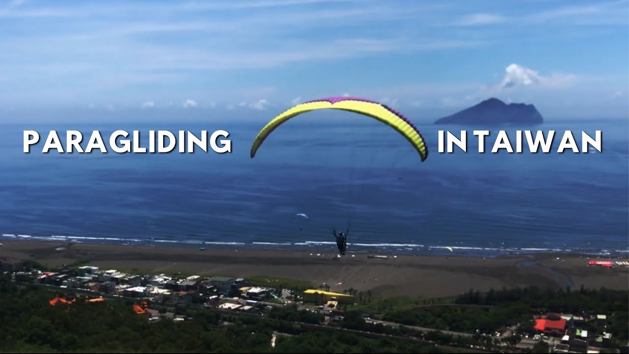 PARAGLIDING AND WATERFALL JUMPING IN TAIWAN (Travel Vlog) - YouTube
