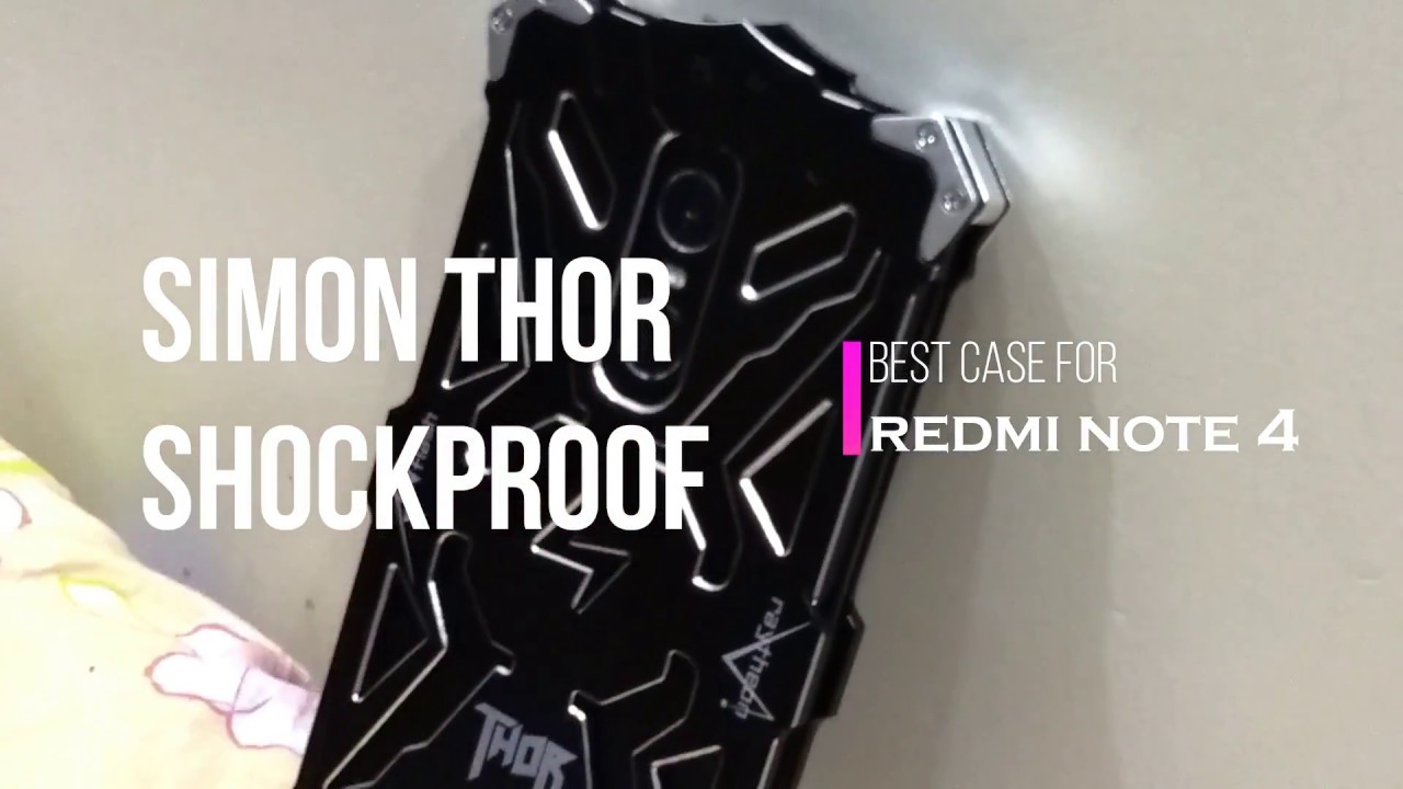 Simon Thor Armor Shockproof metal phone case for Redmi note 4 | నోట్ 4 ...