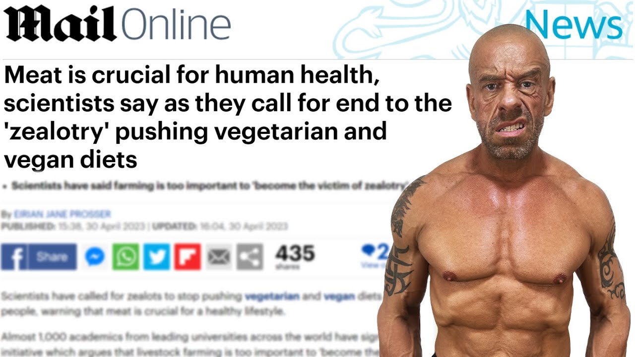 Haha Vegans: Meat Is CRUCIAL For Human Health - YouTube