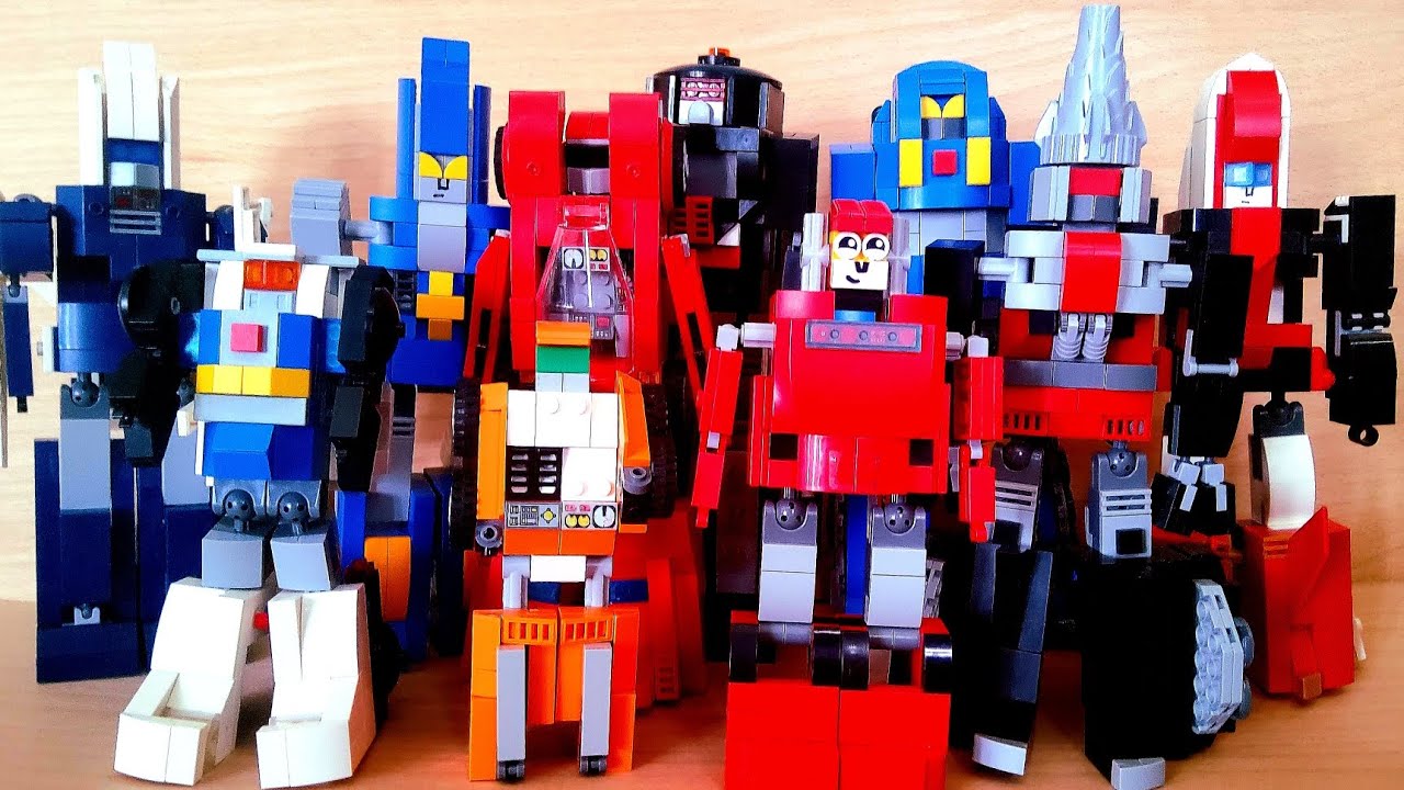 LEGO Transformers And Transforming Robots MOC Compilation - YouTube