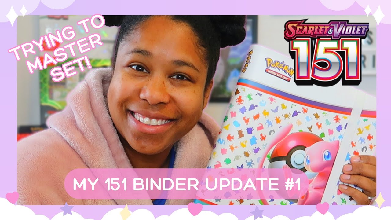 My 151 pokemon binder collection - update 1 - trying to master set ...