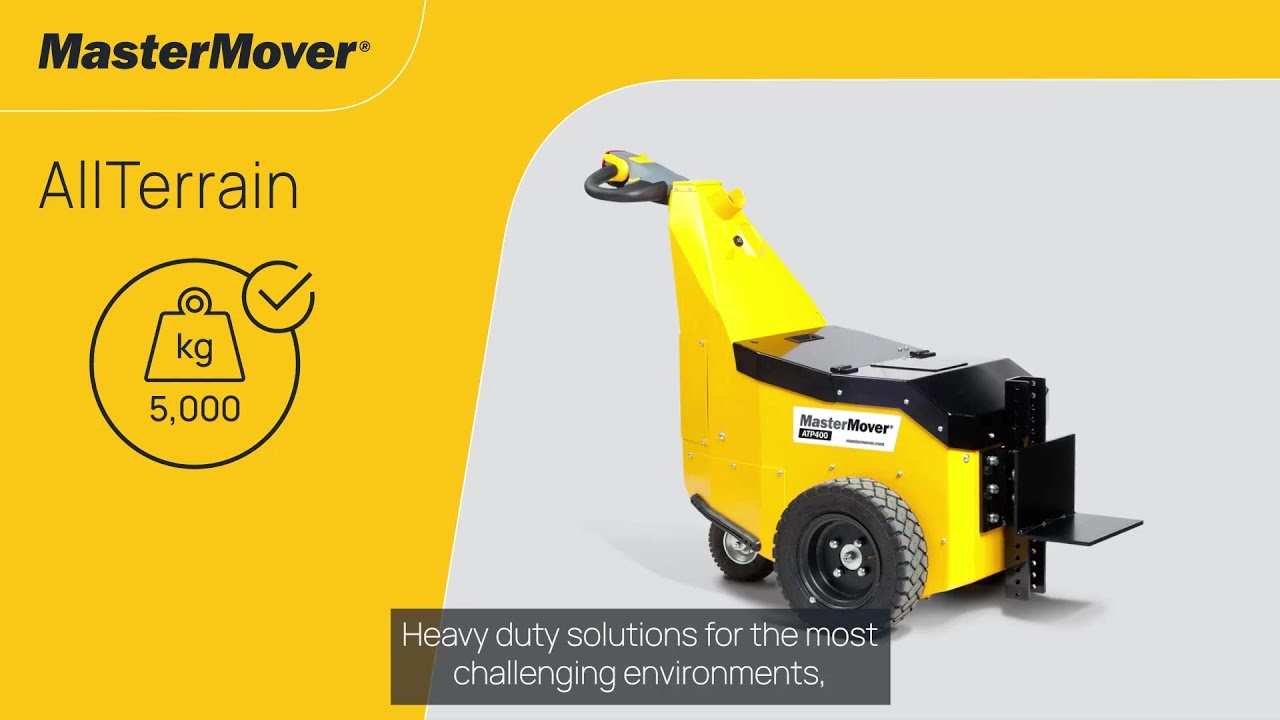 AllTerrain Heavy Duty Electric Tugs | Move up to 5,000kg - YouTube