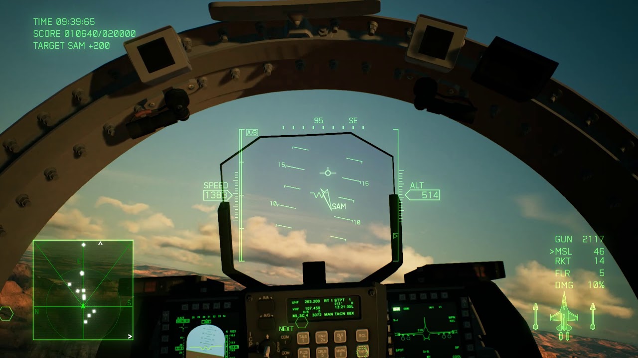 Ace Combat 07 - Mission 6 w/OpenTrack (1080p @ 60fps) - YouTube