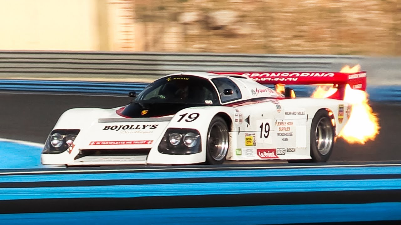 1985 March 85G IMSA GTP w/ Porsche 2.8 Single Turbo Flat-6 Sound ...