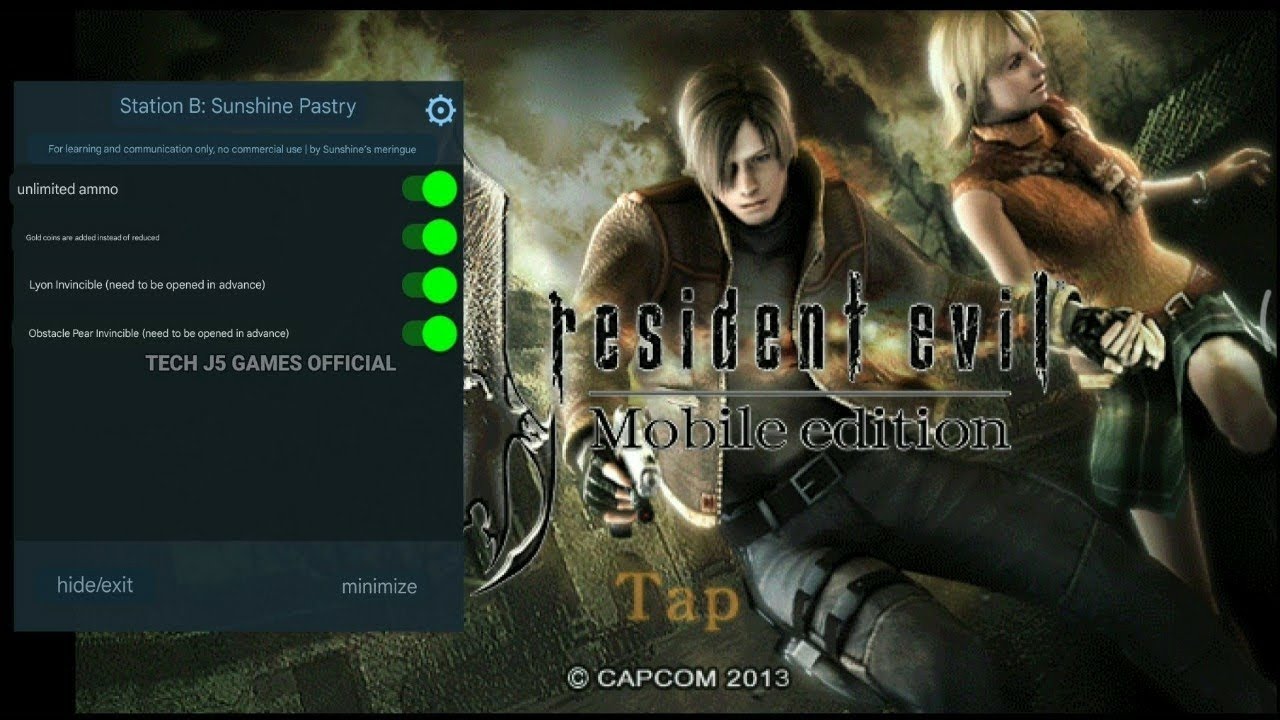 Resident Evil 4 v1.01.01 Remastered Support Android 12+ Mod Menu ...