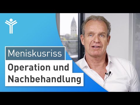 Meniskusriss OP (Teilresektion): Ablauf der arthroskopischen Operation & Nachbehandlung