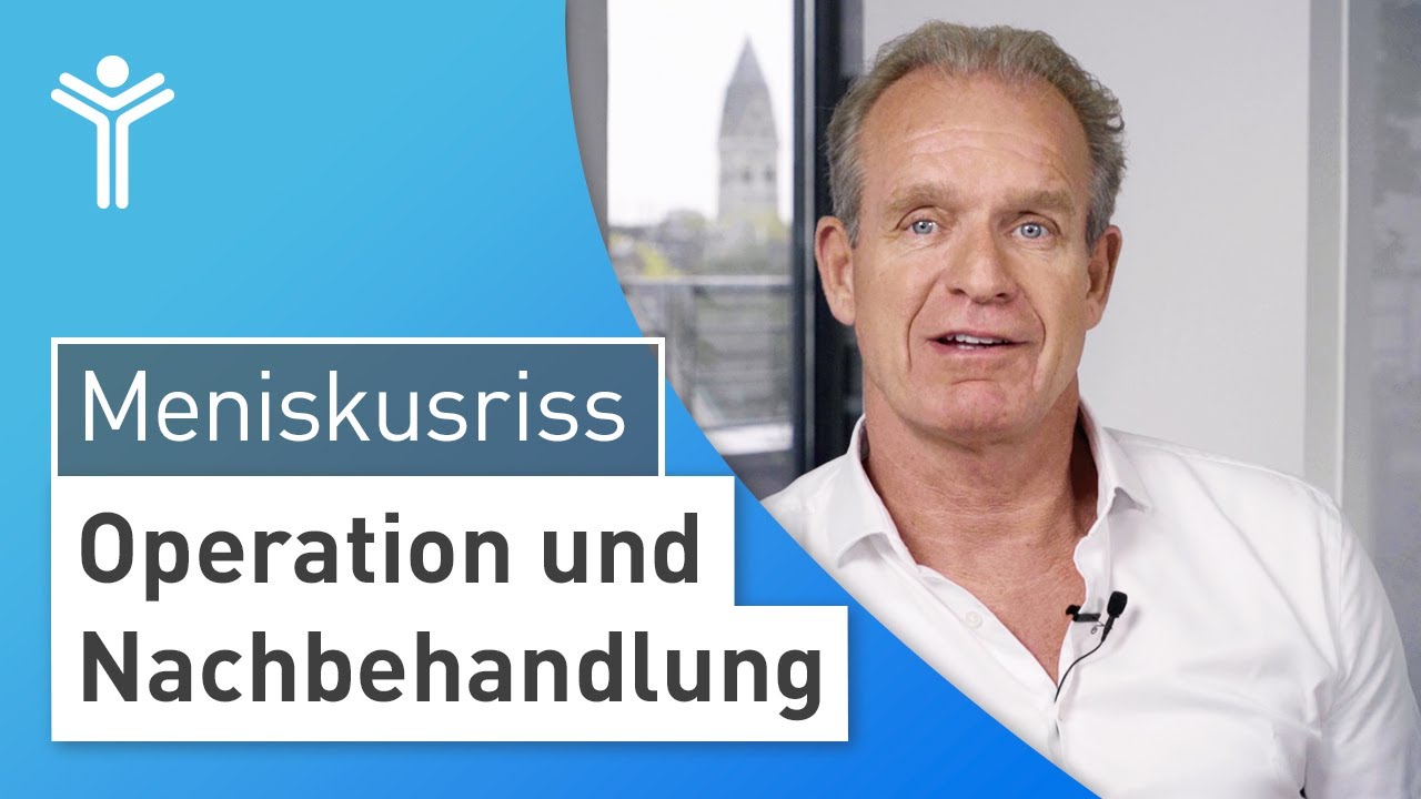 Meniskusriss OP (Teilresektion): Ablauf der arthroskopischen Operation ...