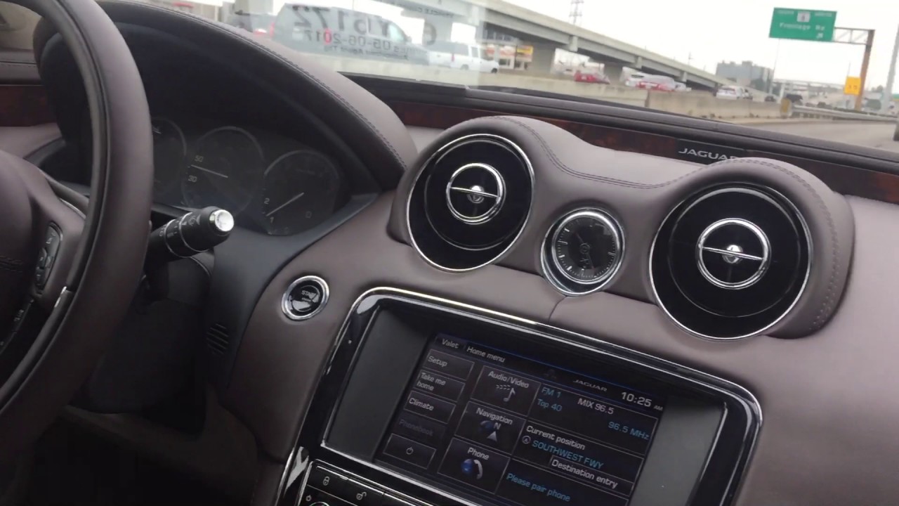 Sianking "Leon" driving the 2014 Jaguar XJL Portfolio - YouTube