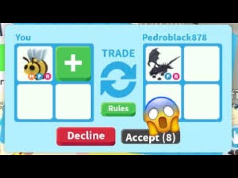 Roblox Adopt me mega neon bee!? - YouTube