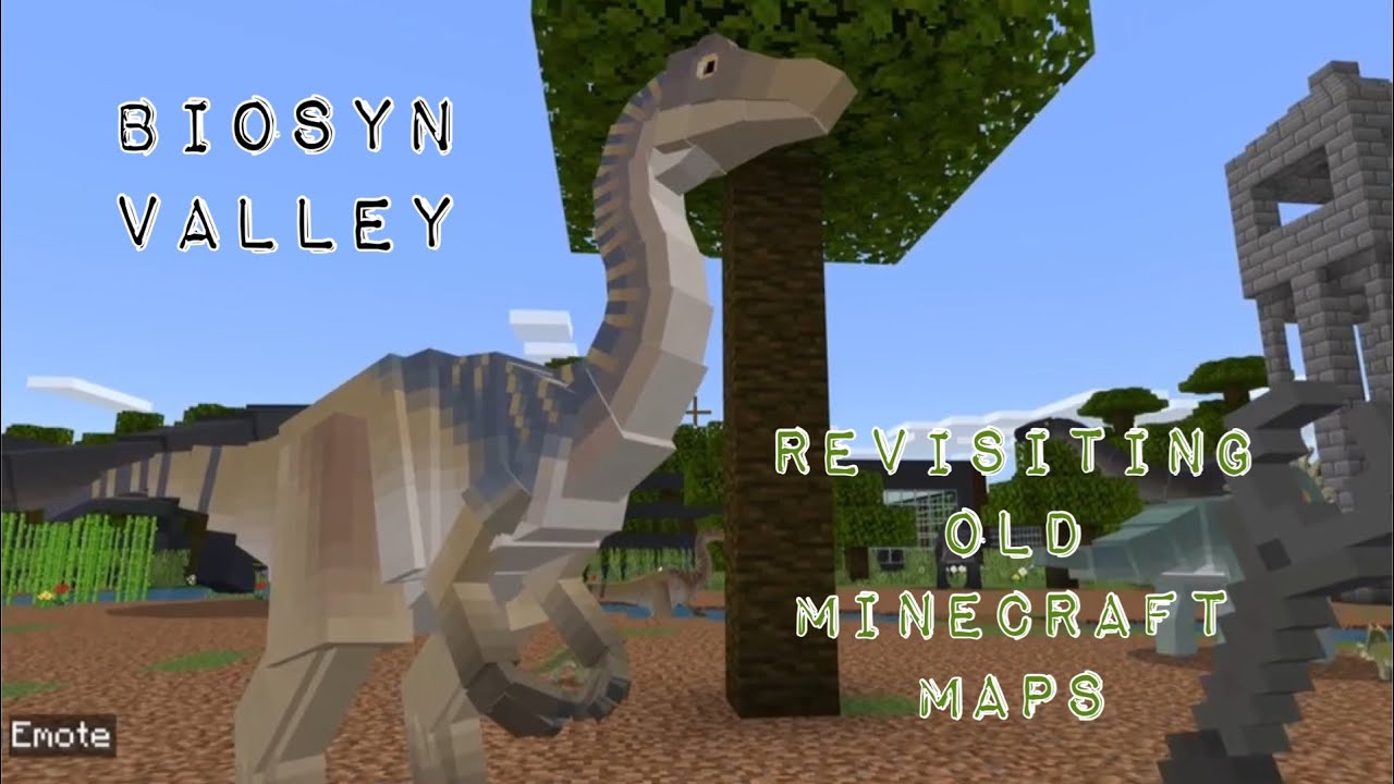 Revisiting My Old Minecraft Maps - Biosyn Valley - YouTube
