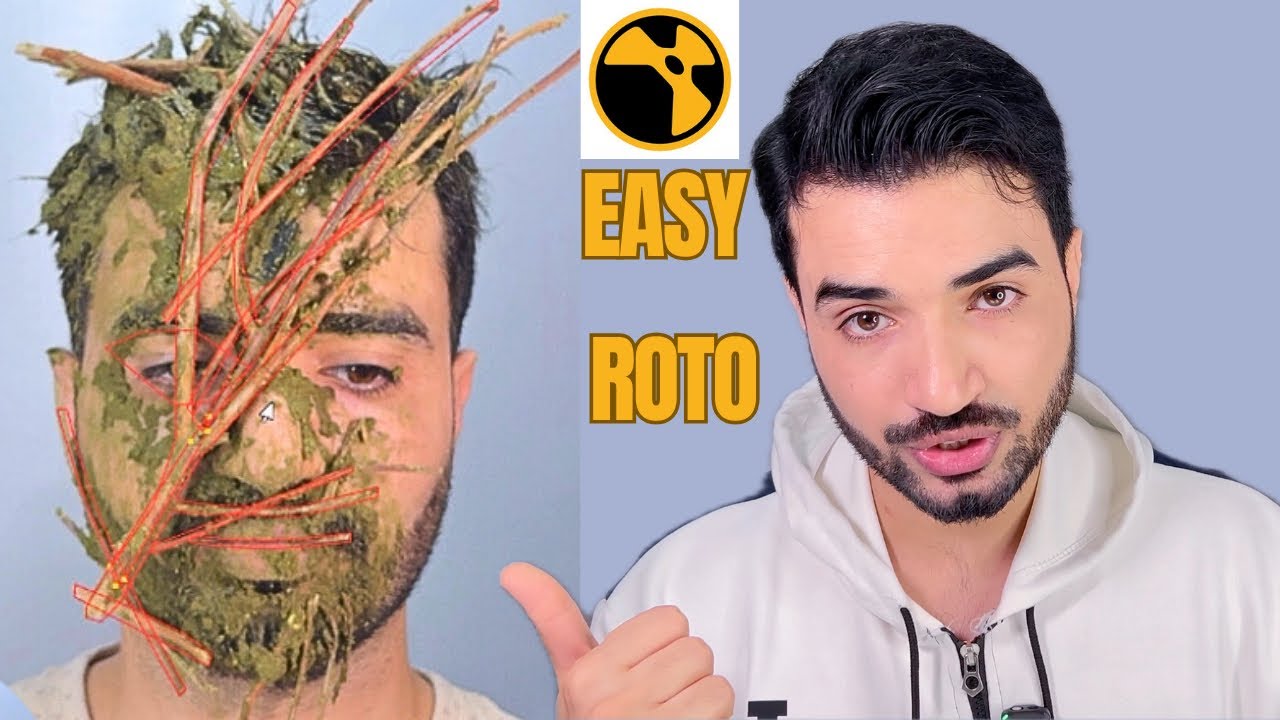 Easy Plane tracker for complex Roto in Nuke 13 - YouTube