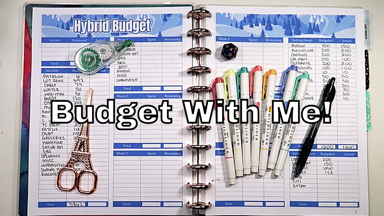 January Budget | Week 1 Check In & Savings Challenge - YouTube