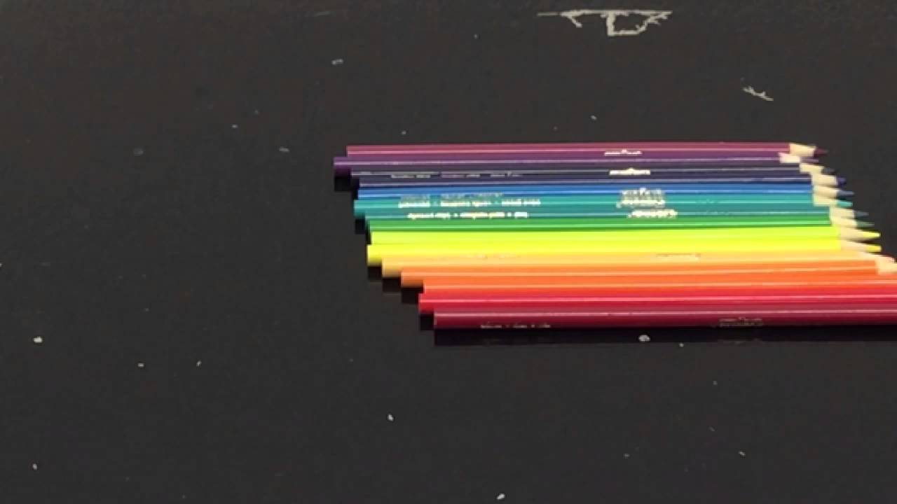 Design: A colored pencil stop motion - YouTube