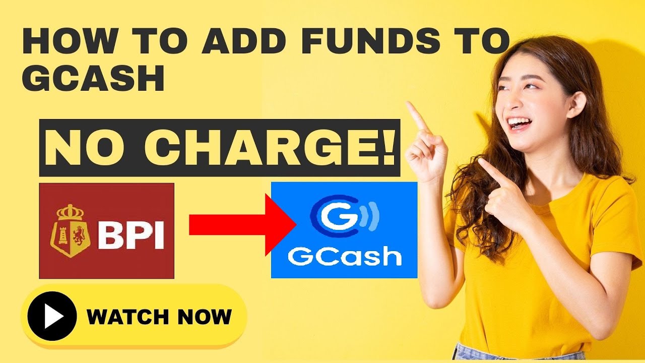 How to ADD OR TRANSFER fund to GCASH WITHOUT TRANSACTION FEE, REAL TIME ...