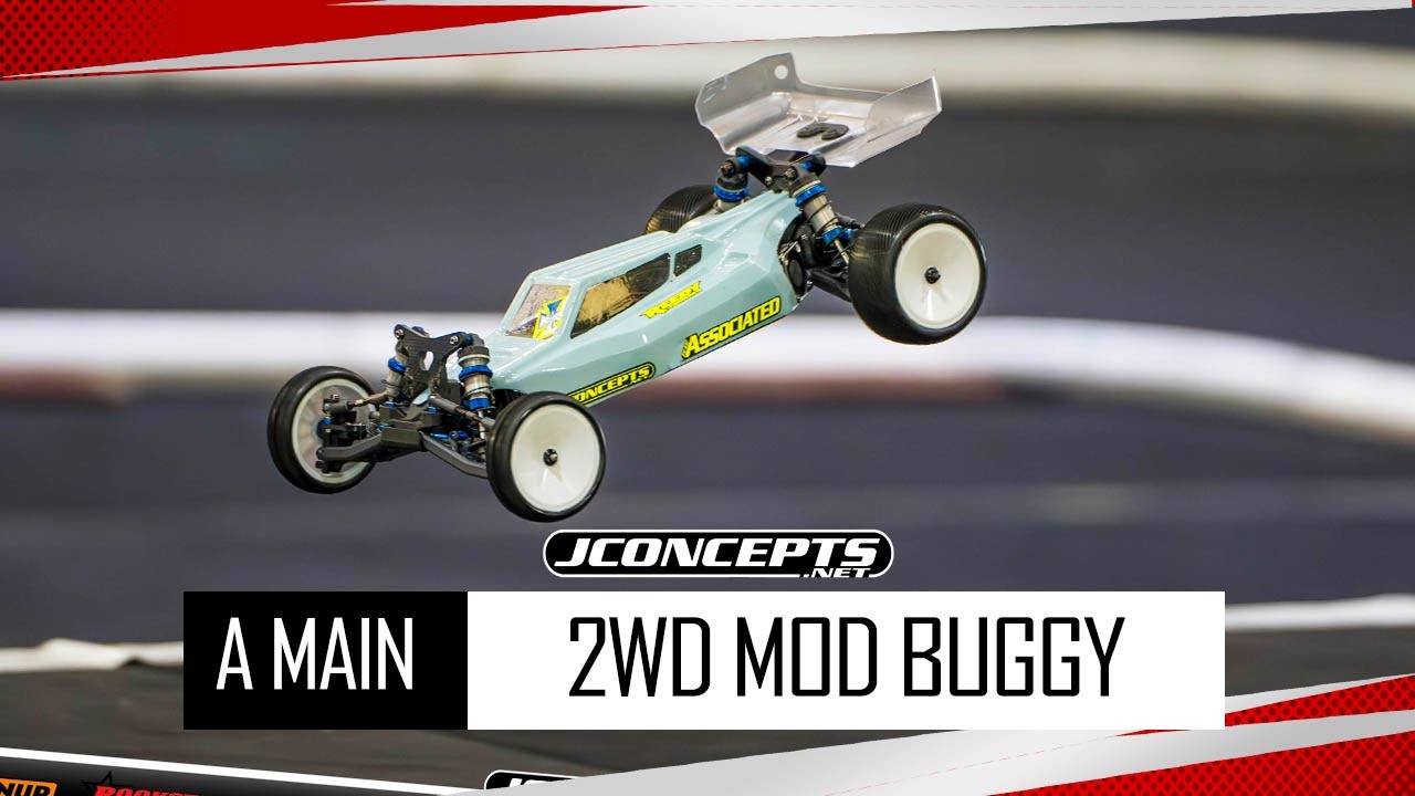 JCONCEPTS 2WD MOD BUGGY | A - MAIN | BEACHLINE RC RACEWAY - YouTube