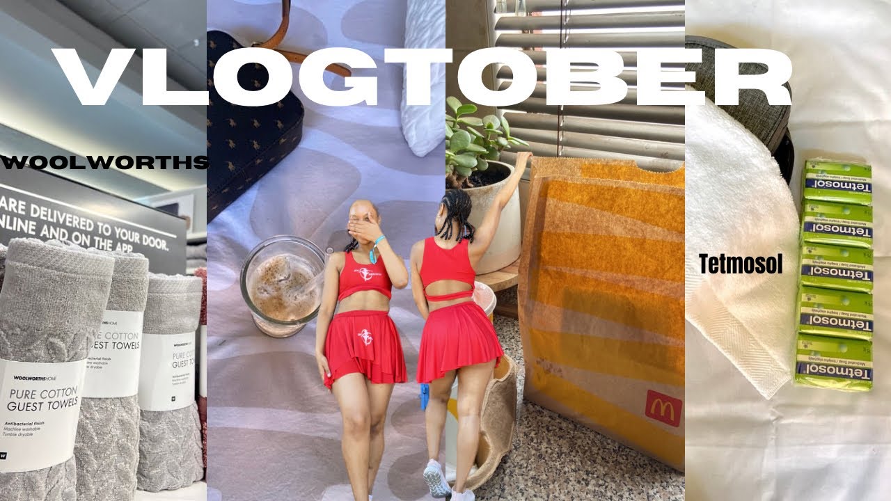 VLOGTOBER: errands run + iced coffee making+ Tetmosol PR Package ...
