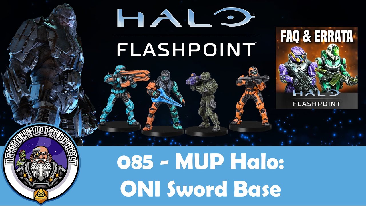 MUP Halo: ONI Sword Base | Mantic Universe Podcast #85 - YouTube