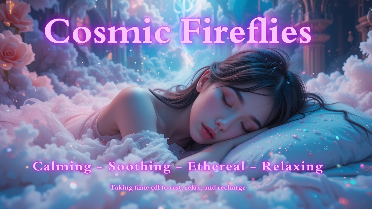 Discover the MAGIC of Cosmic Fireflies for Deep Relaxation - YouTube