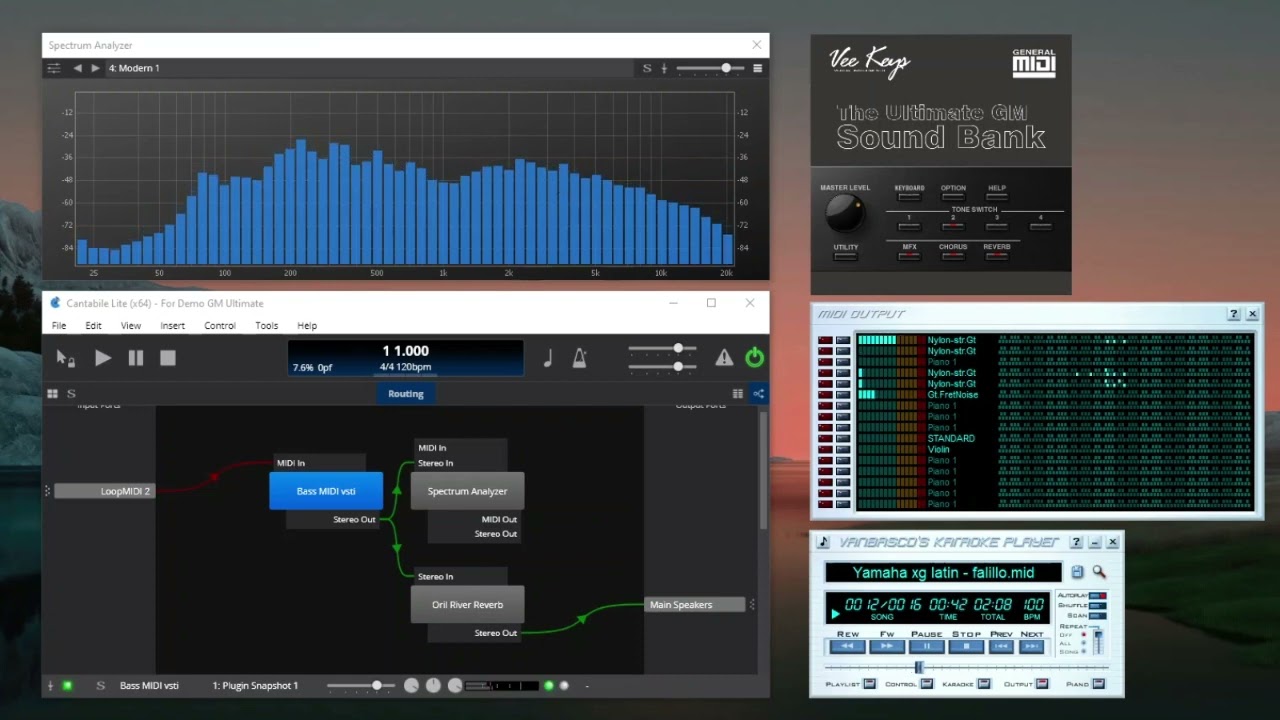 Yamaha XG - Latin XG, Demo Ultimate GM Soundfont SF2 - YouTube