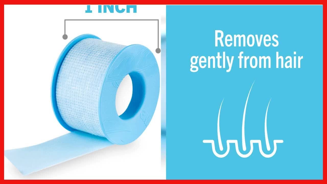 Nexcare Sensitive Skin Low Trauma Tape 1 X 144 Inch - 1 Ea - YouTube