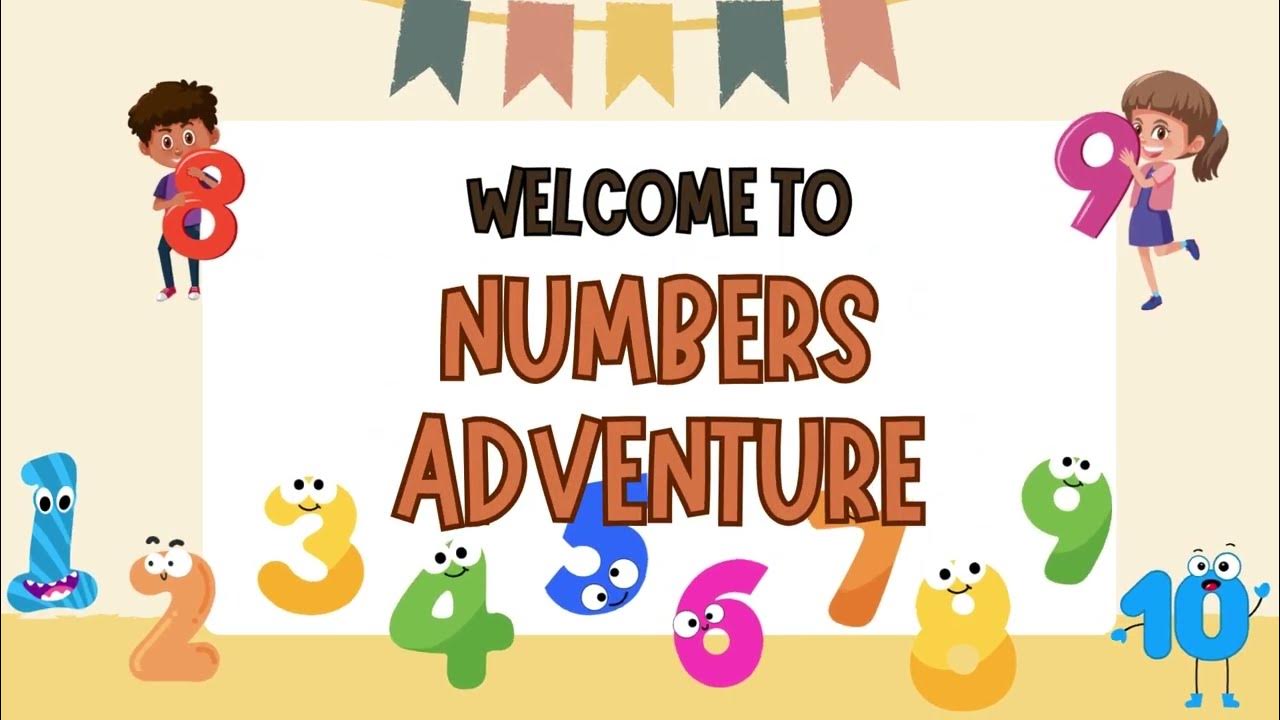 Let's Learn Numbers 1- 10 | Number Adventure for Kids - YouTube