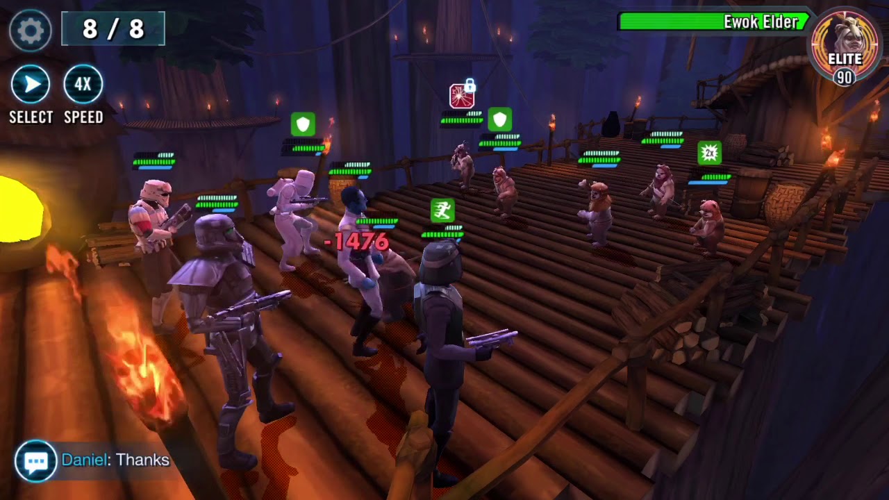 Forest Moon Assault Battle Mythic Tier - YouTube