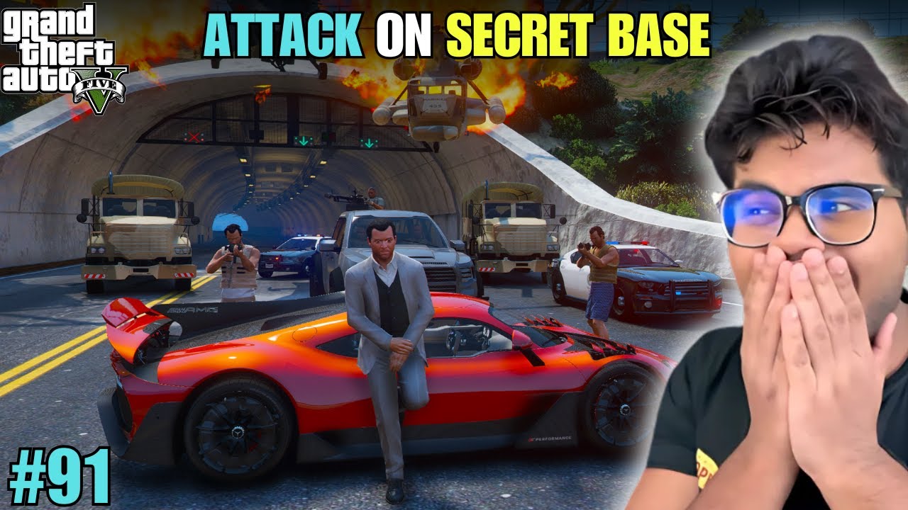 I RAIDED MILITARY SECRET BASE | GTA 5 GAMEPLAY #92 - YouTube
