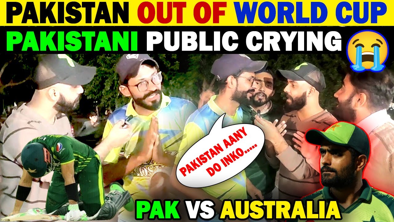 PAKISTAN VS AUSTRALIA HIGHLIGHTS TODAY MATCH | PAKISTANI PUBLIC CRYING ...