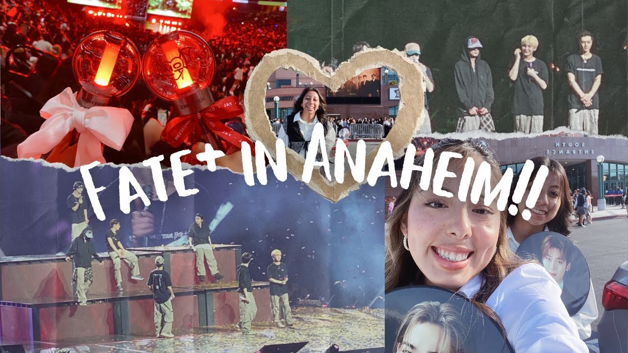 Enhypen Fate Plus Tour in Anaheim!! [ENGENE-loG] - YouTube