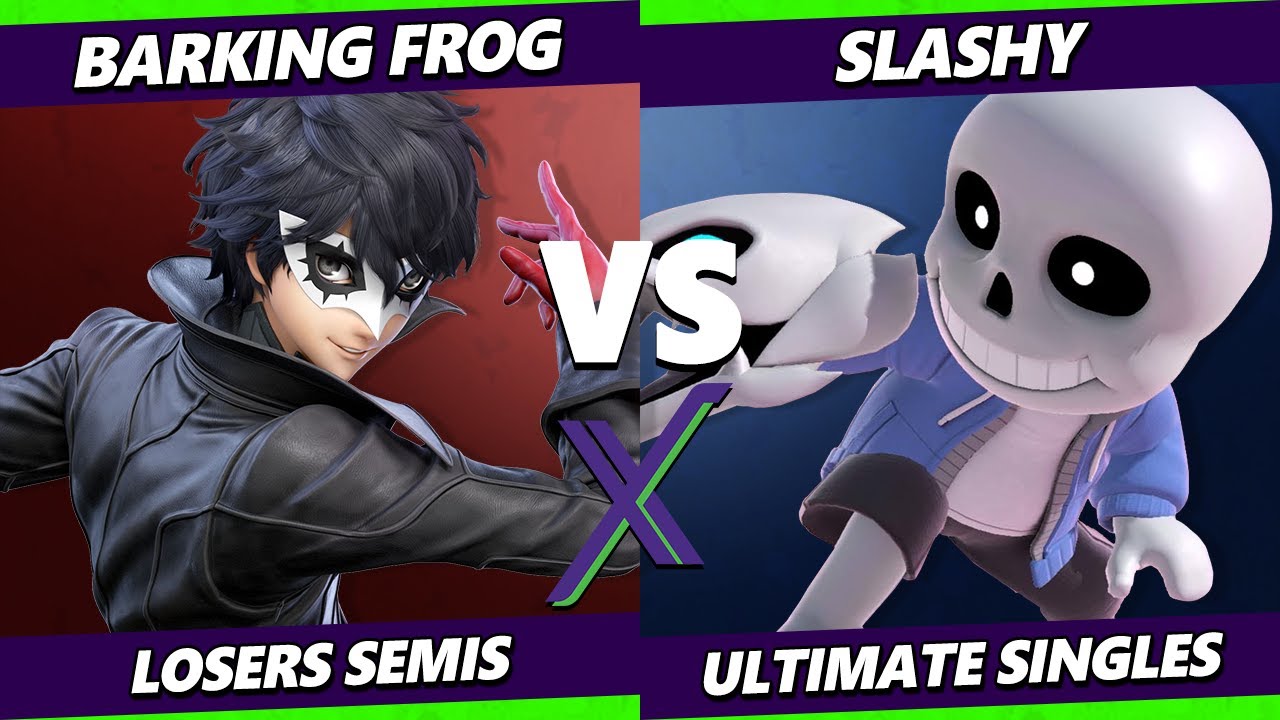 S@X 529 Losers Semis - Barking_Frog (Steve, Joker) Vs. SLASHY (Mii ...
