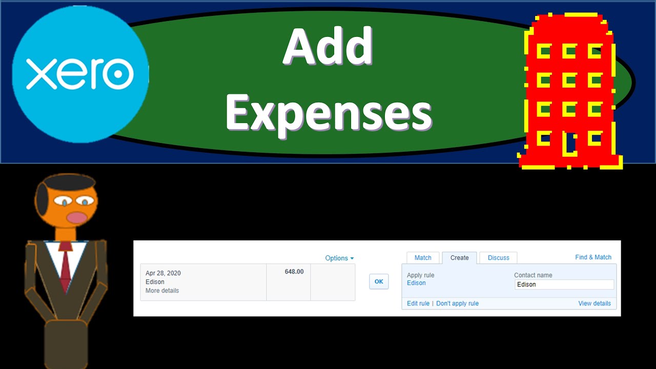 Add Expenses 415 2 Xero Accounting Software 2020 - YouTube