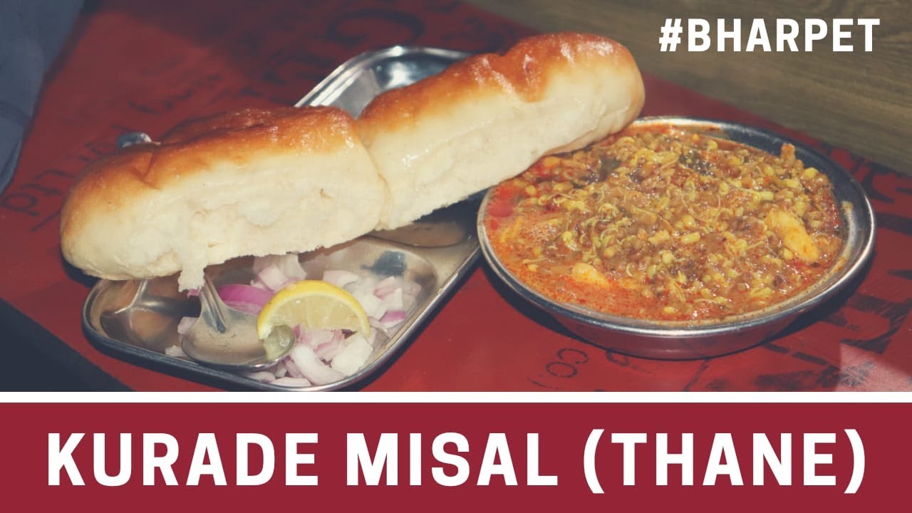 Kurade Misal / Thane Street Food / Street Food Of India / Maharastra ...