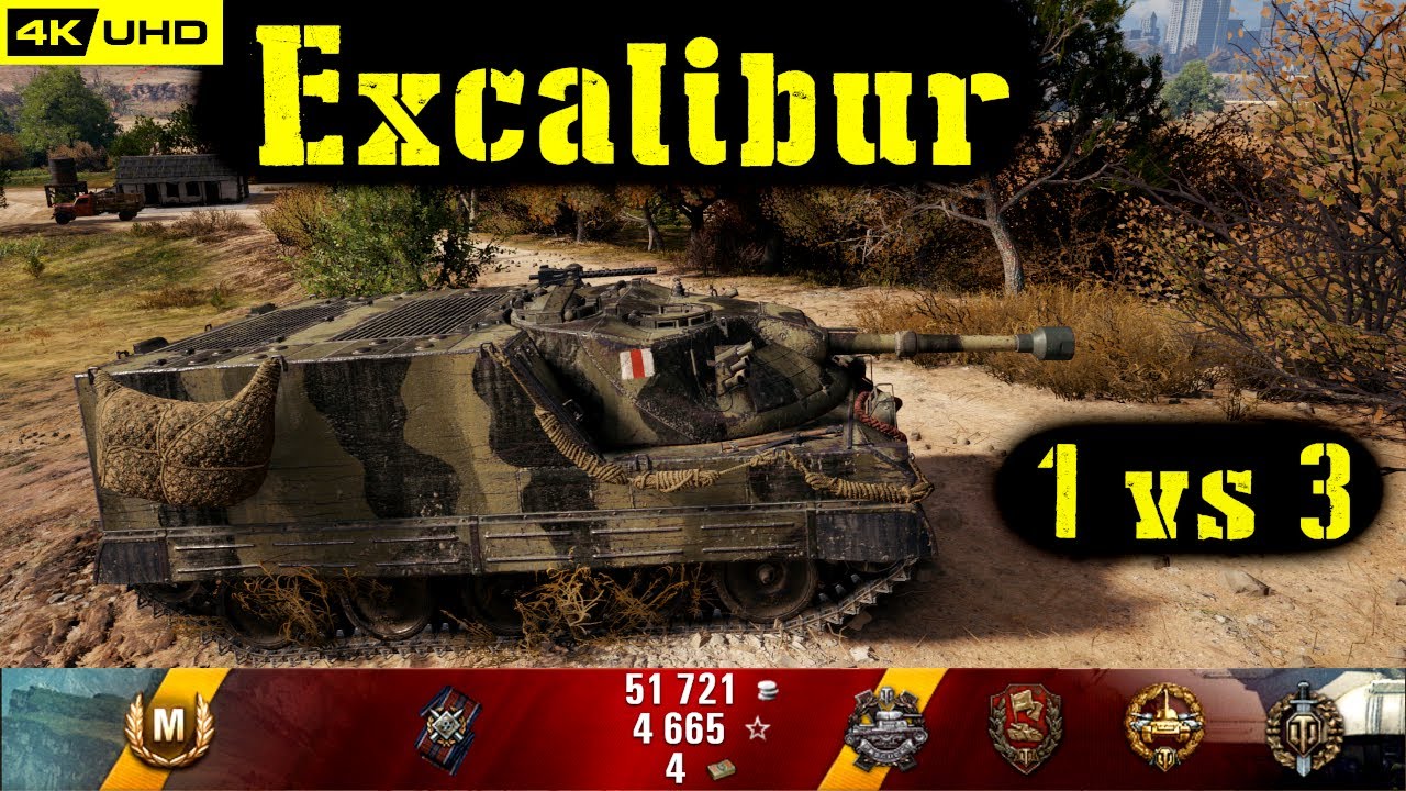 World of Tanks Excalibur Replay - 7 Kills 2.8K DMG(Patch 1.6.1) - YouTube