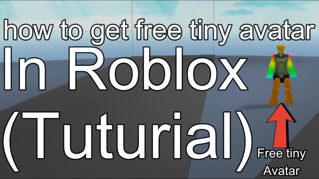 How to get free tiny avatar In Roblox (Tuturial) - YouTube