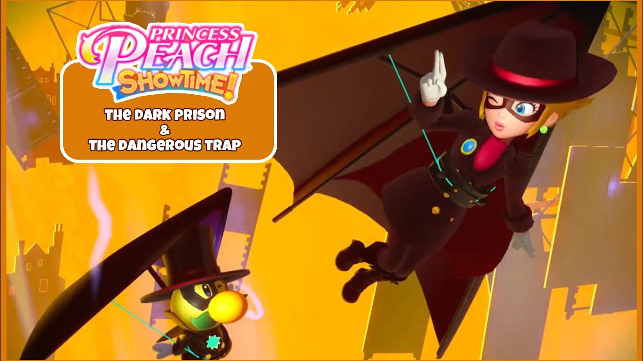 [Princess Peach: Showtime!] Full Stars & Ribbon Walkthrough - The Dark ...