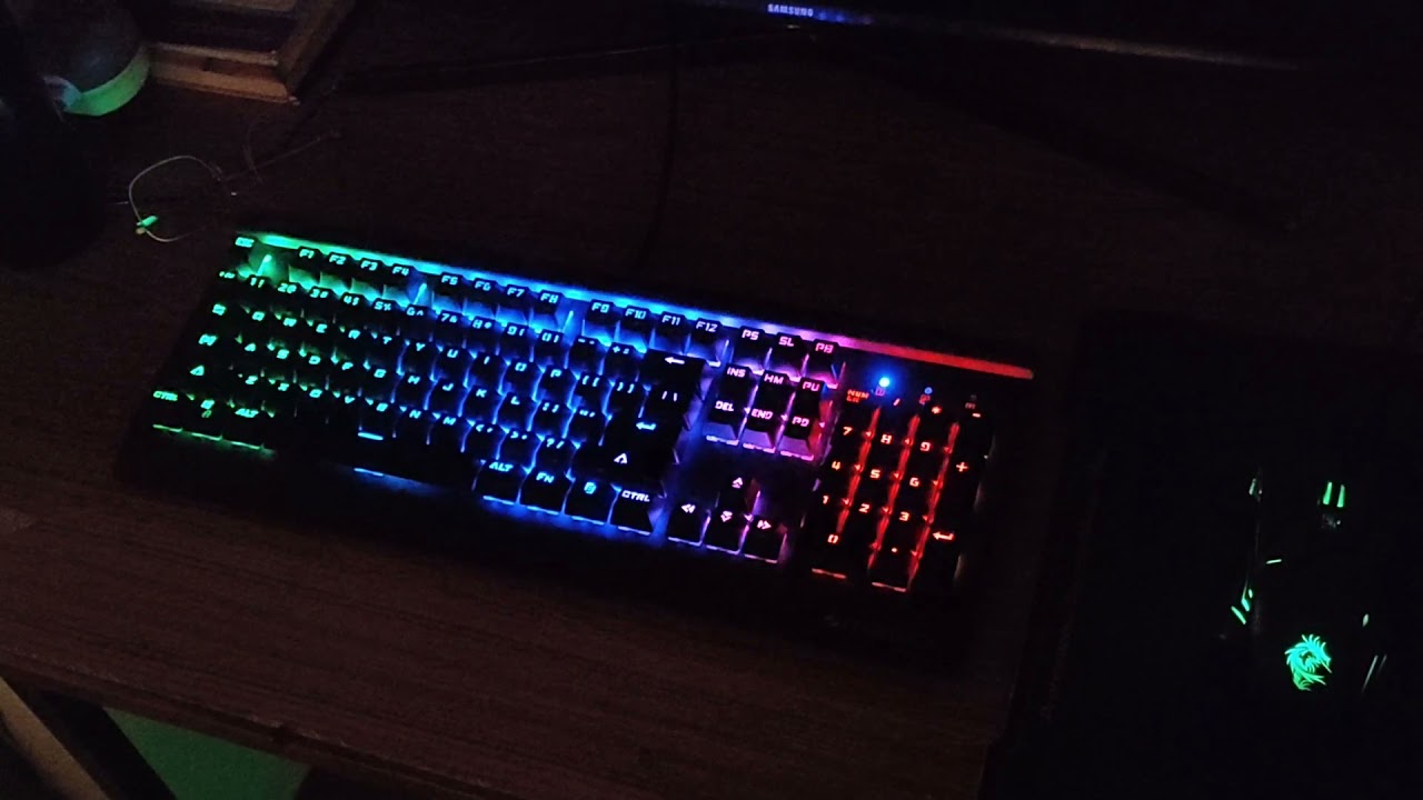 My previous system setup RGB(in No Light).... - YouTube