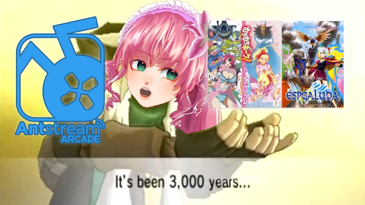 Let's Try AntStream Arcade (ft. rare Japanese bullet hell games ...