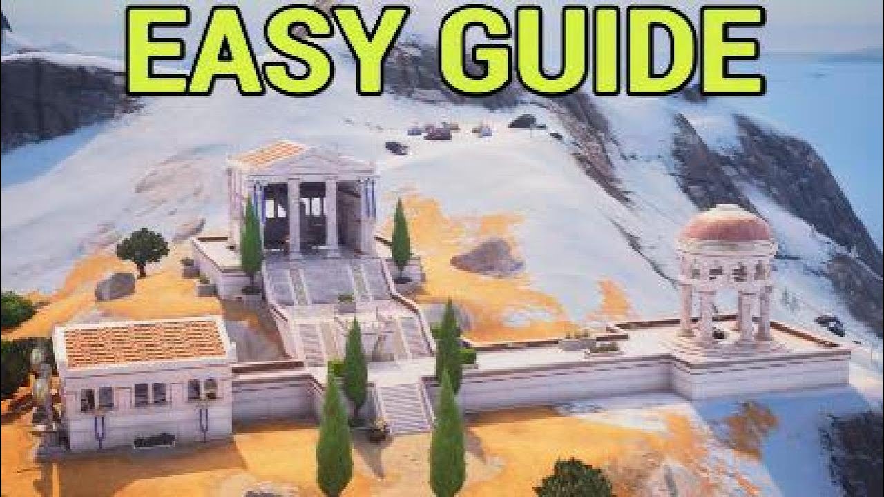 Easily complete Collect weapons from the Summit Temple - Fortnite Week ...