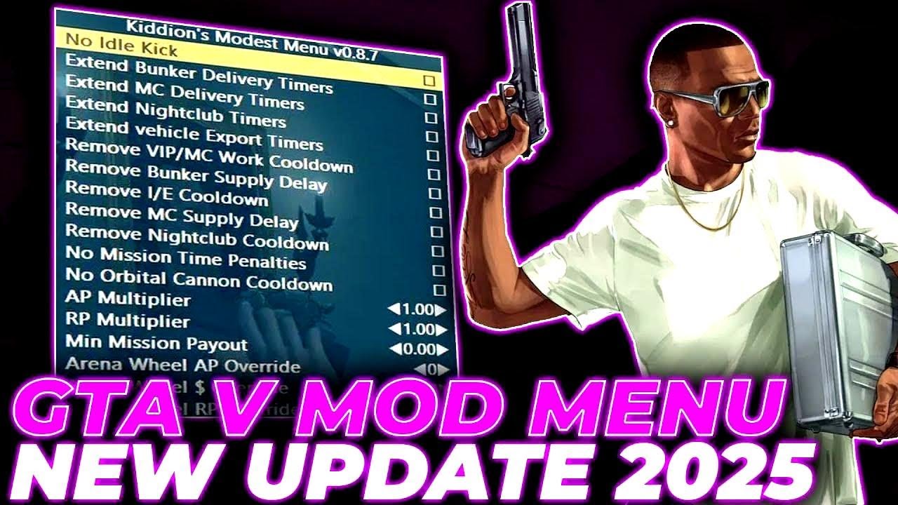 *Update!* Mod Menu Cheat & MoneyFarm Free GTA 5 Mod Menu Download ...