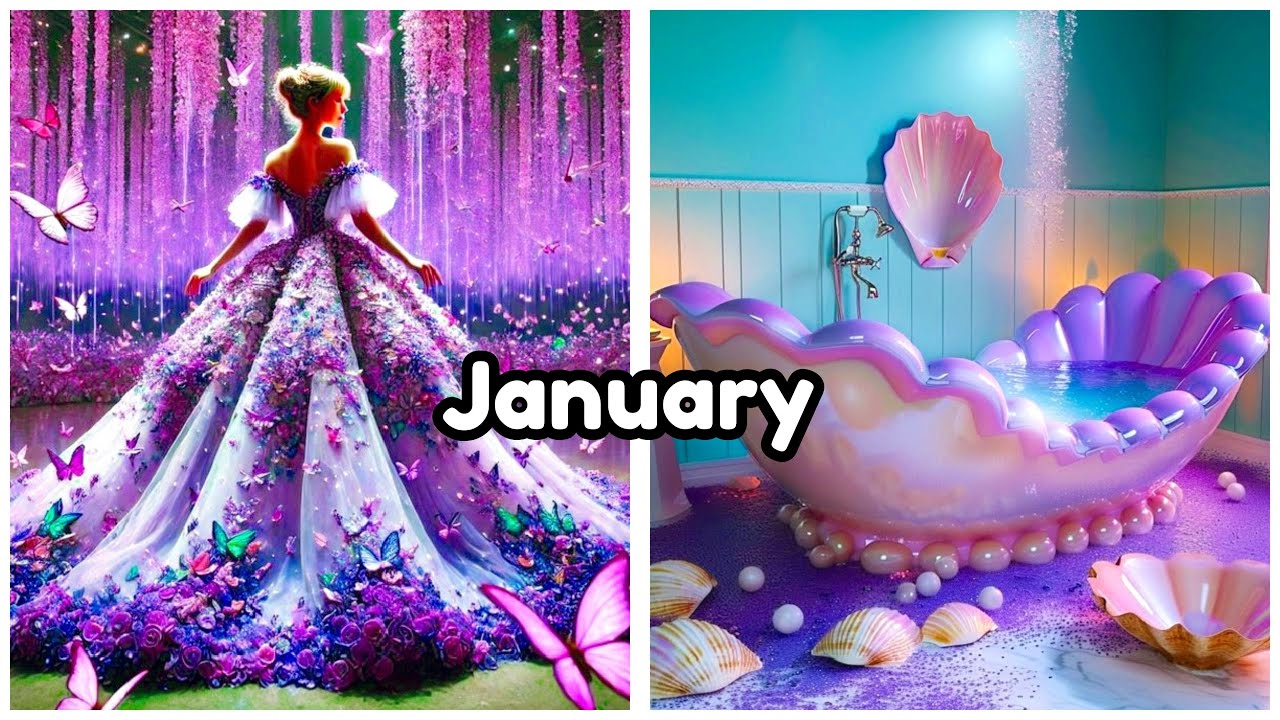 Choose Your Birthday Month And Get Your Stunning Dress And Luxury ...
