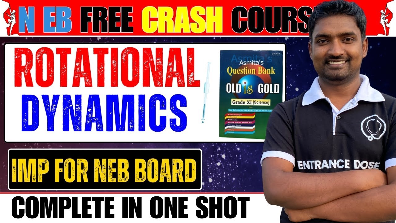 Rotational Dynamics | Class 12 Physics NEB | Old is Gold Questions All ...