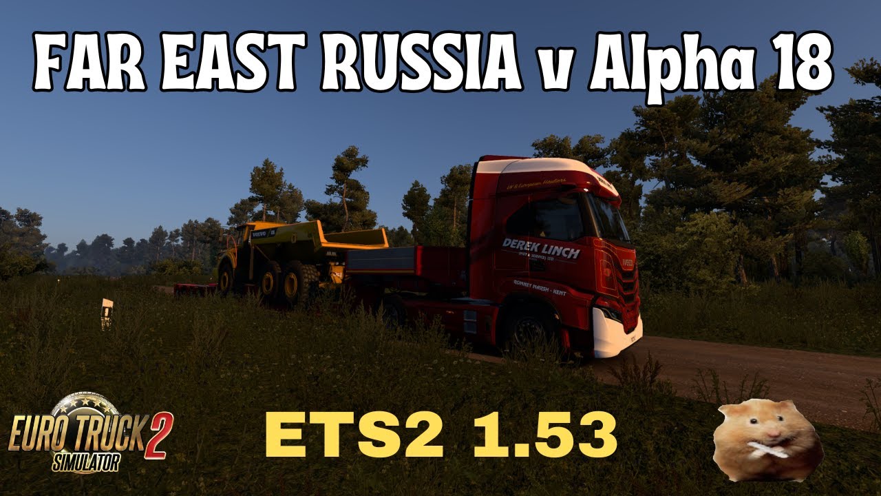 ETS2 1.53 FAR EAST RUSSIA v Alpha 18 Mirniy(RU) to Lensk(RU) - YouTube